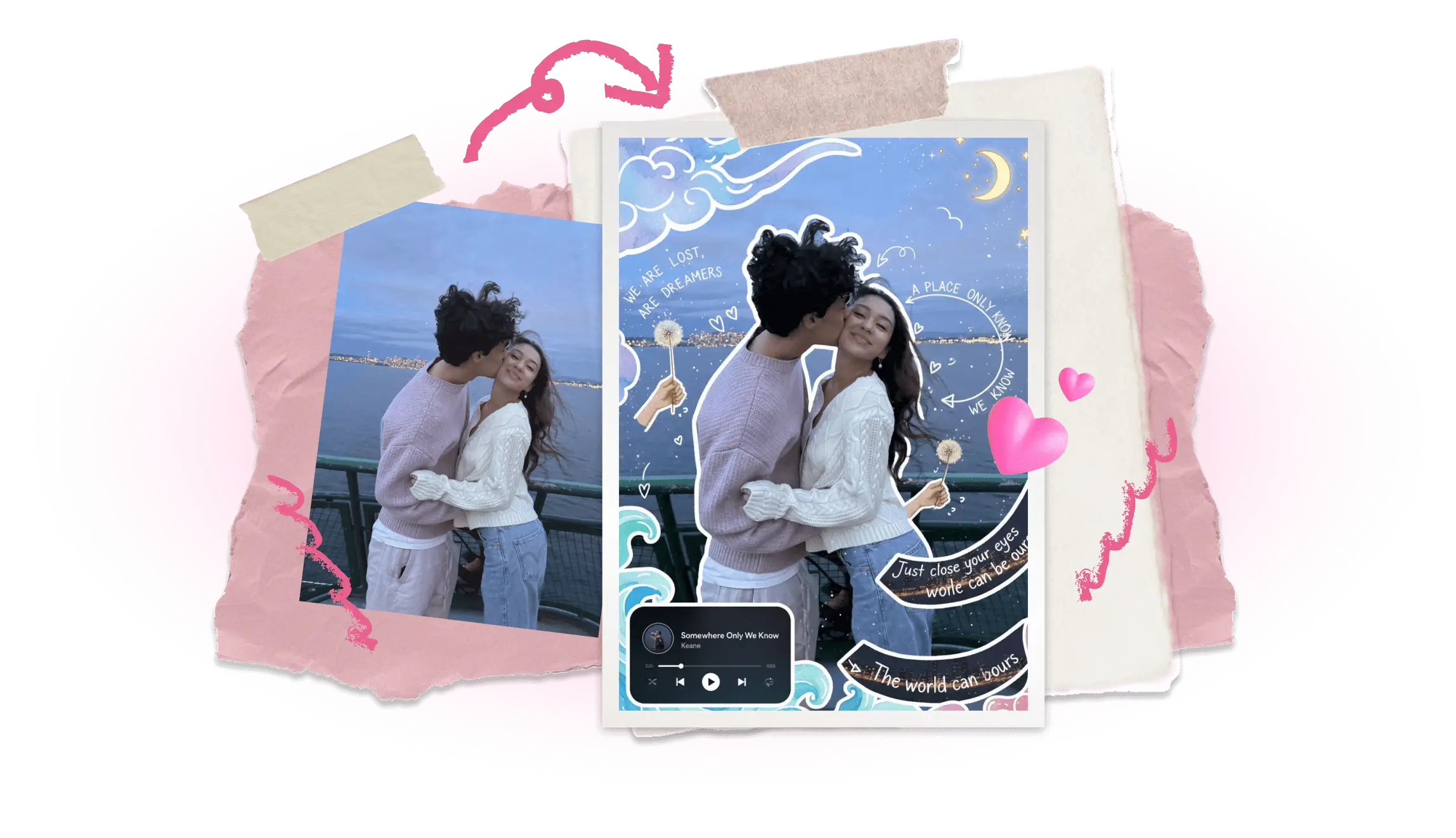 ColadaPic - Turn Everyday Photos into Sticker Stories